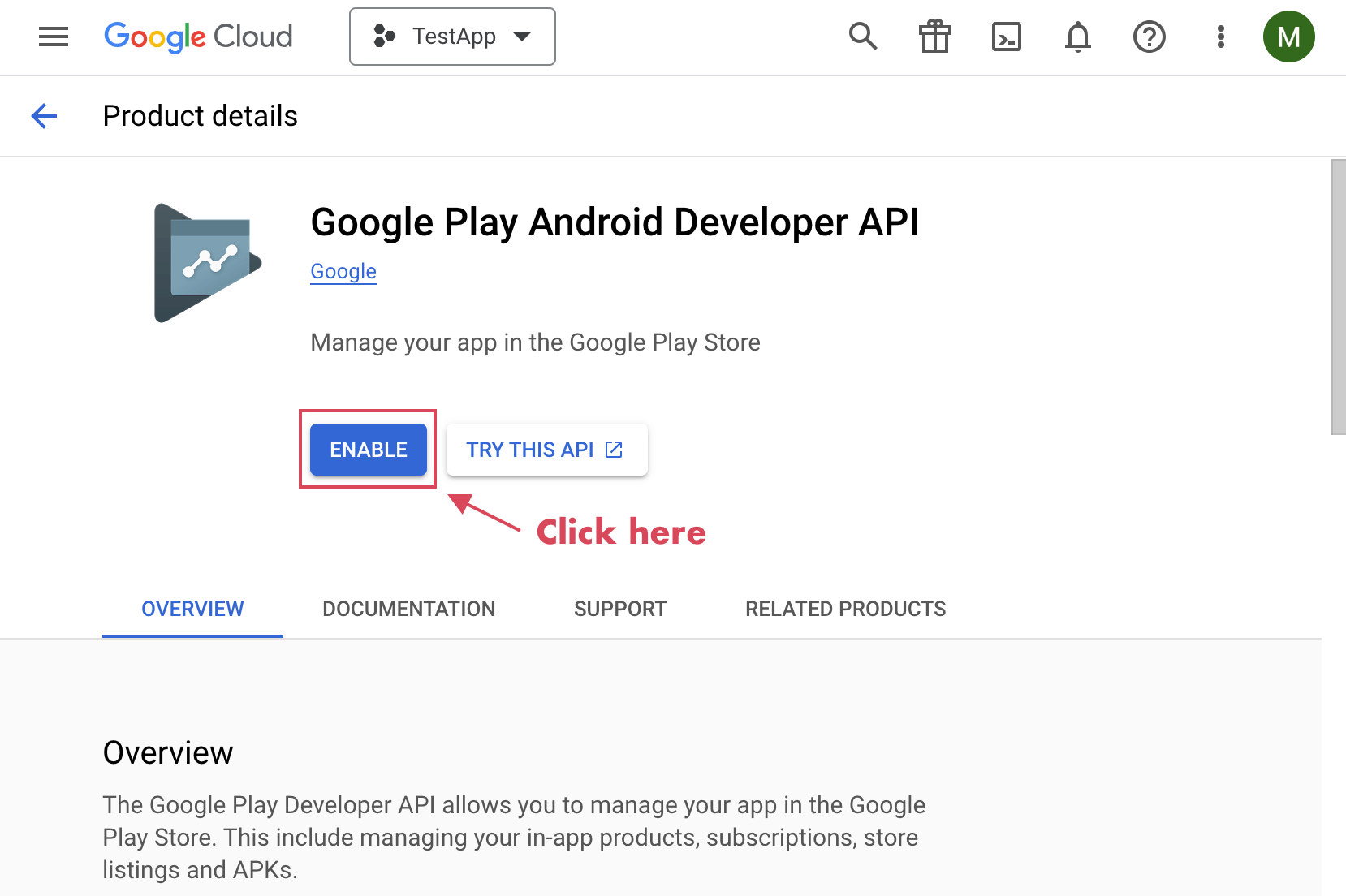 Configure Google Play API | IAPHUB Configure Google Play API | IAPHUB